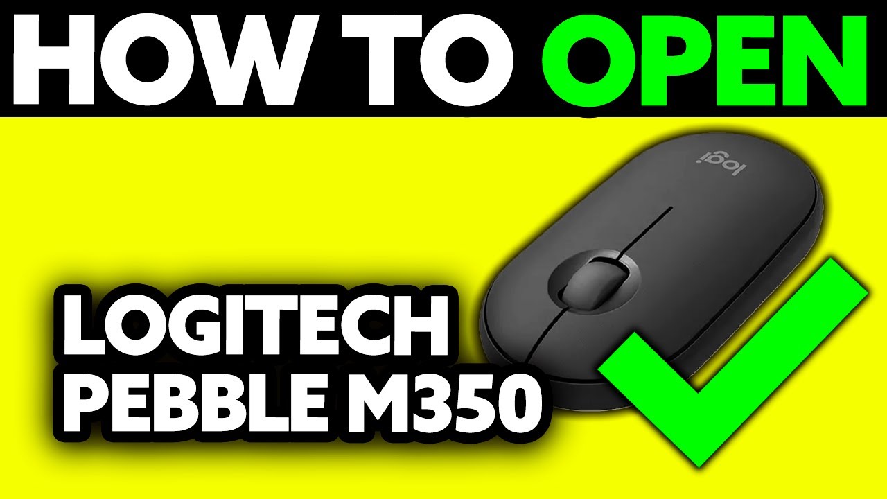 How To Open Logitech Pebble M350 (2025) - Step by Step - YouTube