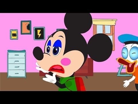 Mickey Mouse Makeup Crying Funny Story * Es! Minnie Mouse bowtique ...