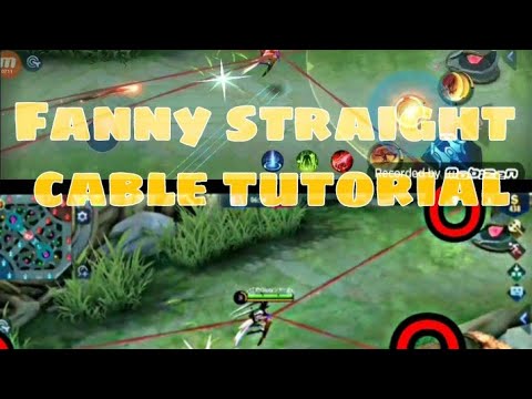 Fanny straight cable tutorial.mlbb - YouTube