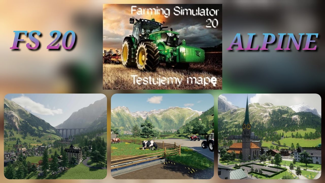 🎉FS 20 ALPINE MAP🎉 ( Link Map ). Najlepsza mapa Farming Simulator 20 ...