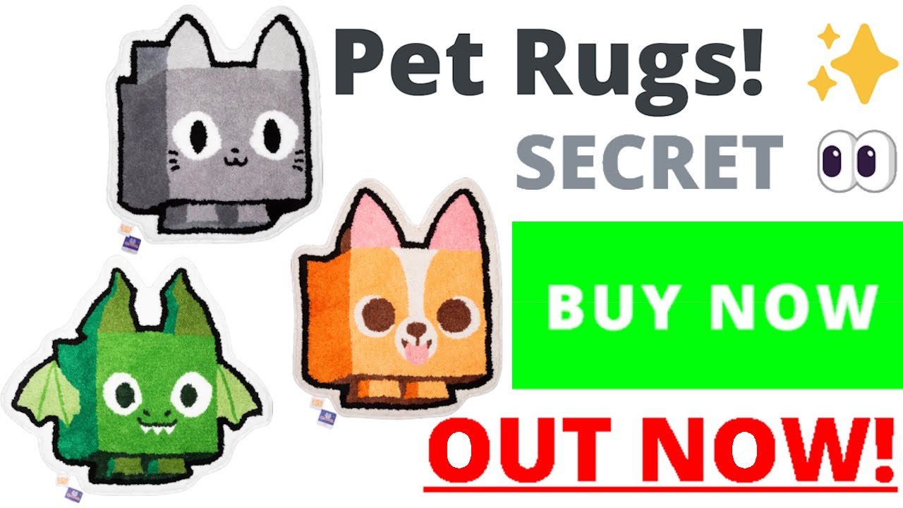 PET SIM RUGS LEAKED! (Pet Simulator 99) - YouTube