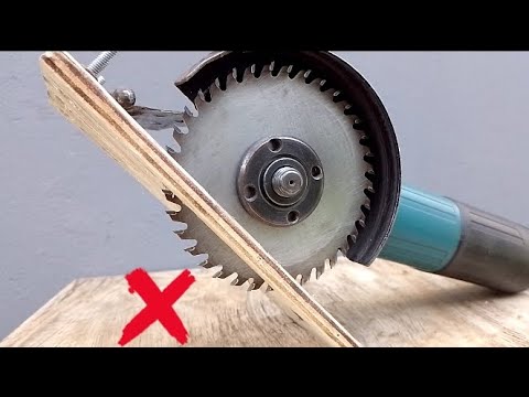 This simple DIY adapter will keep your angle grinder safe - YouTube