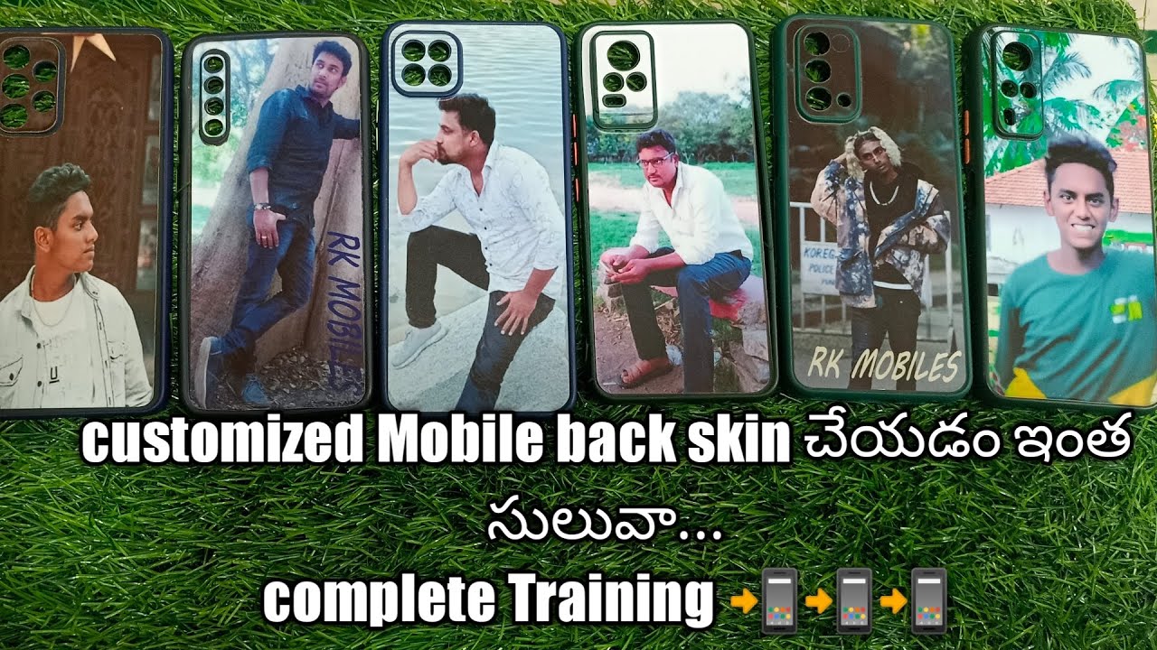 customized Mobile📲 back skin 🖼️complete training 👨‍🏫#mobileskin #viral ...