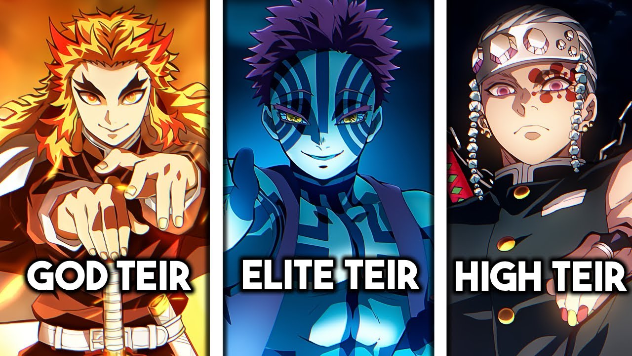 Ranking Demon Slayer Characters By STRENGTH - YouTube