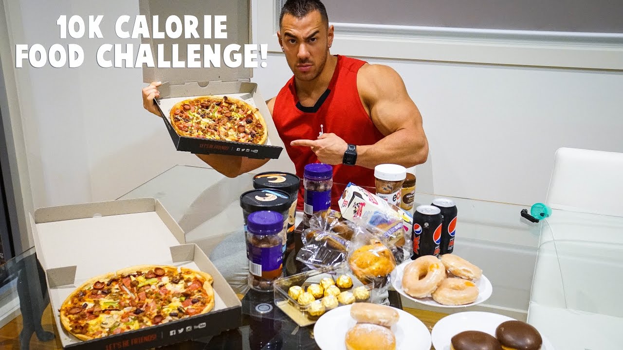 10K CALORIE CHALLENGE | EPIC CHEAT DAY | MAN VS FOOD! - YouTube
