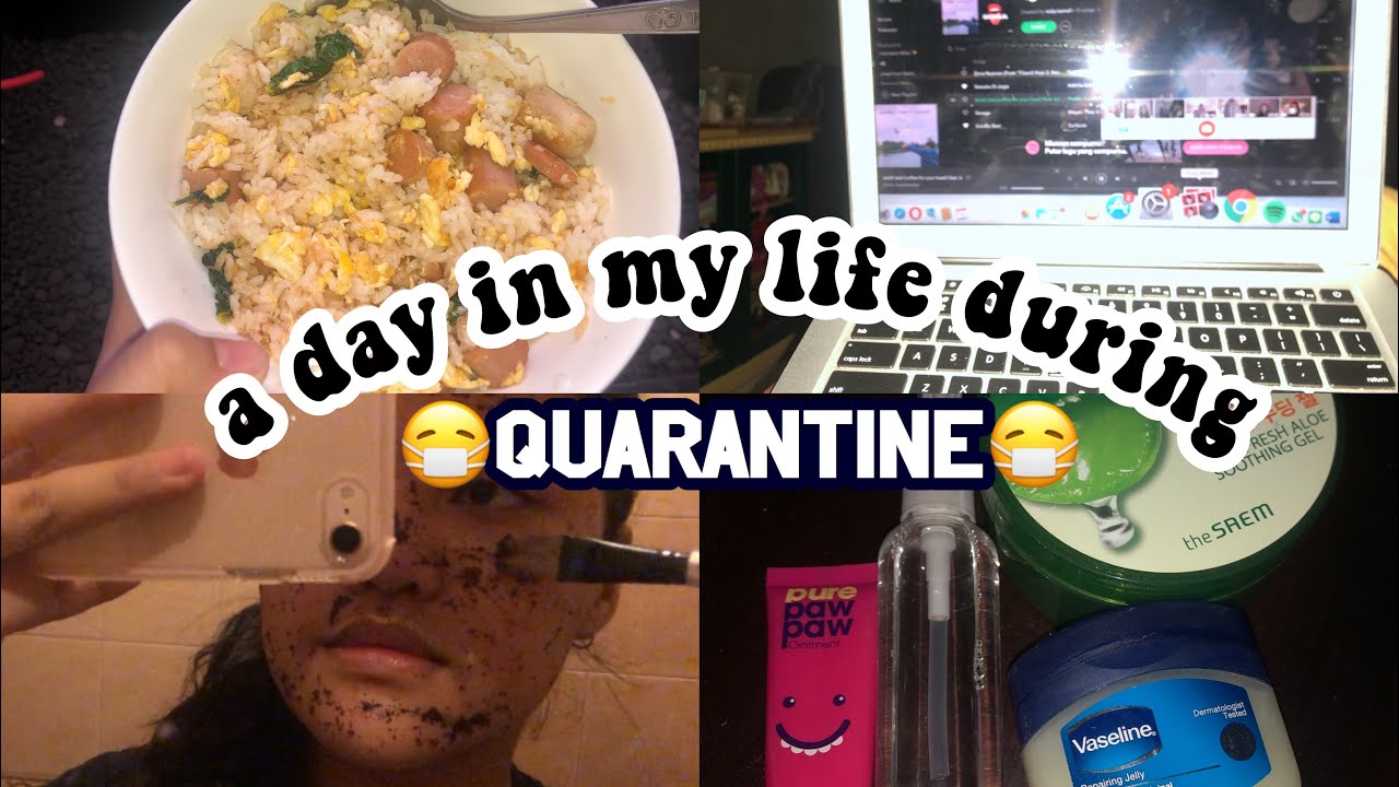 A DAY IN MY LIFE DURING QUARANTINE 2020 🦠😷 - YouTube