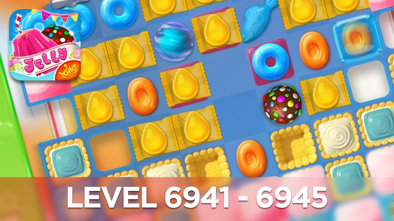 Candy Crush Jelly Saga 4K (Level 6941 - 6945) - YouTube