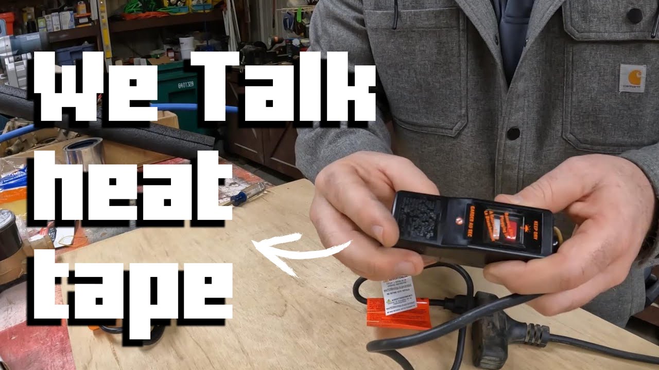 Heat tape! What is it and how does it work..... - YouTube