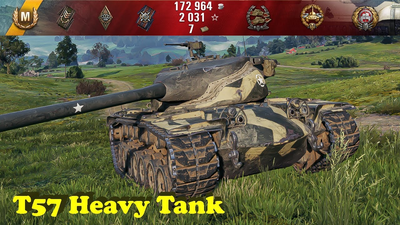 T57 Heavy Tank - World of Tanks UZ Gaming - YouTube