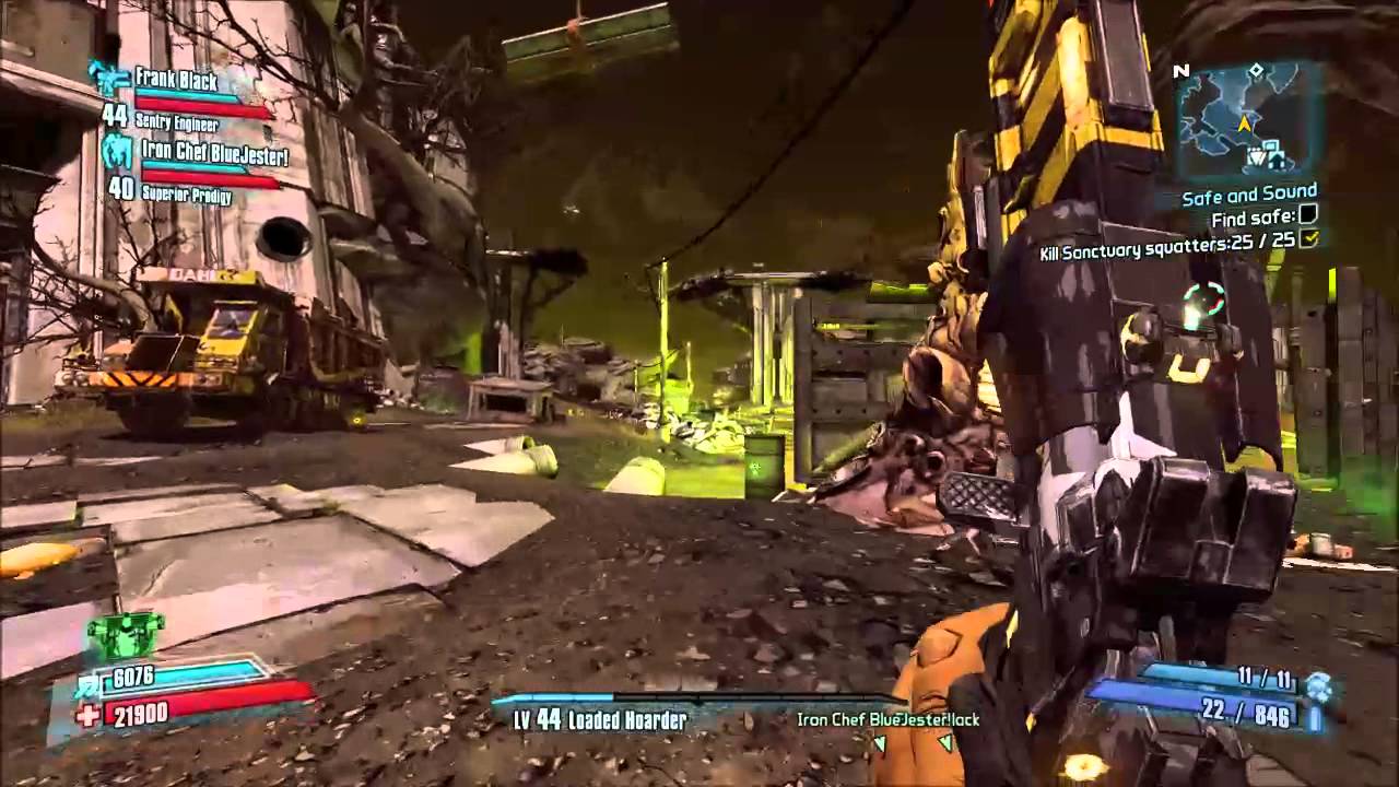 Borderlands 2 #2 (2/2) - Level 40+ Party vs. level 41 Vermivorous the ...
