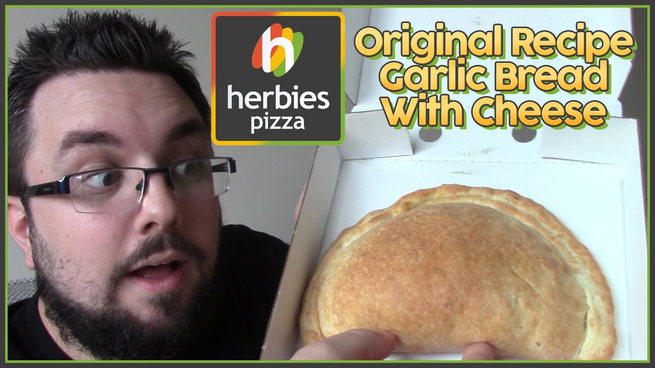 Herbies Pizza Garlic Bread with Cheese Review - YouTube