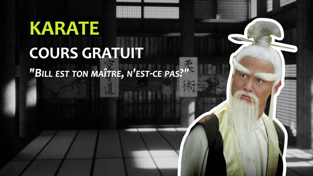 Rentrée Karaté avec Maître Pai Mei - Kill Bill - YouTube