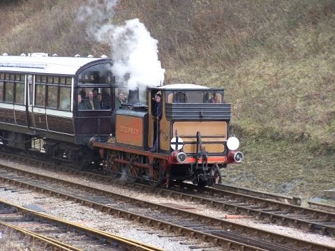 2007 Bluebell Railway Branch Line Weekend (55 & 672) - YouTube