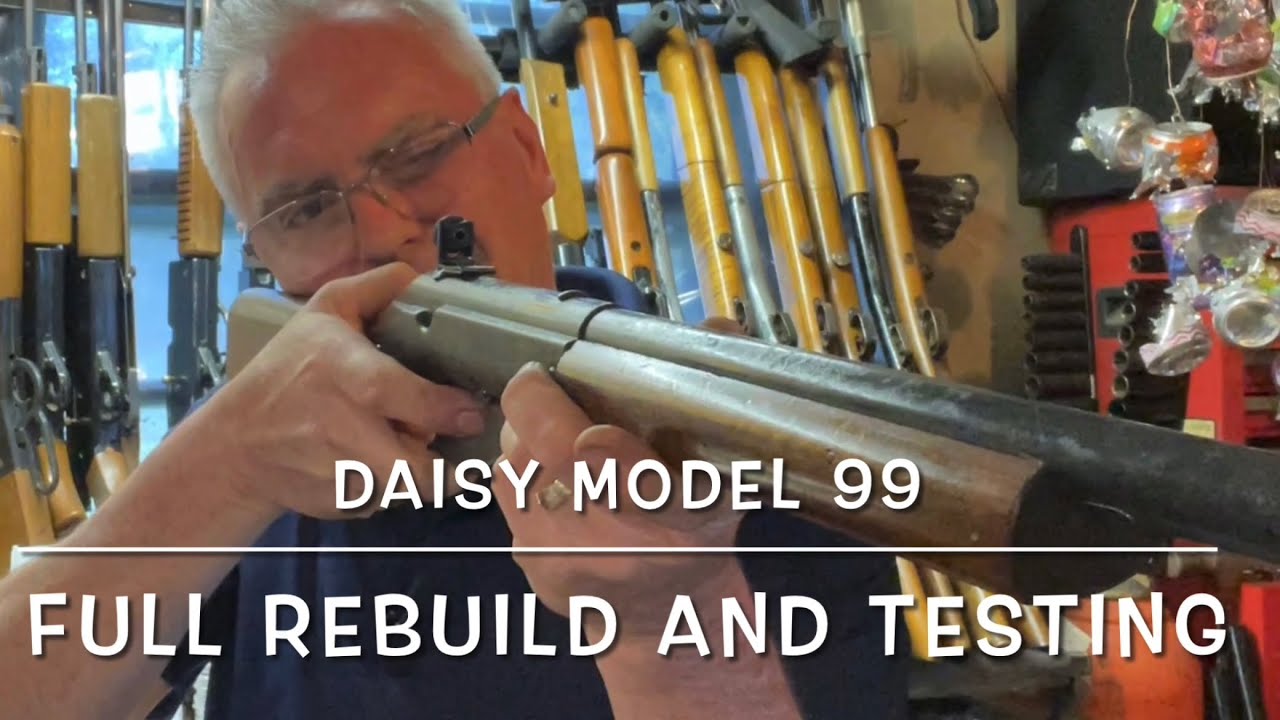 Daisy model 99 target special BB gun Full rebuild and testing Cobalt ...