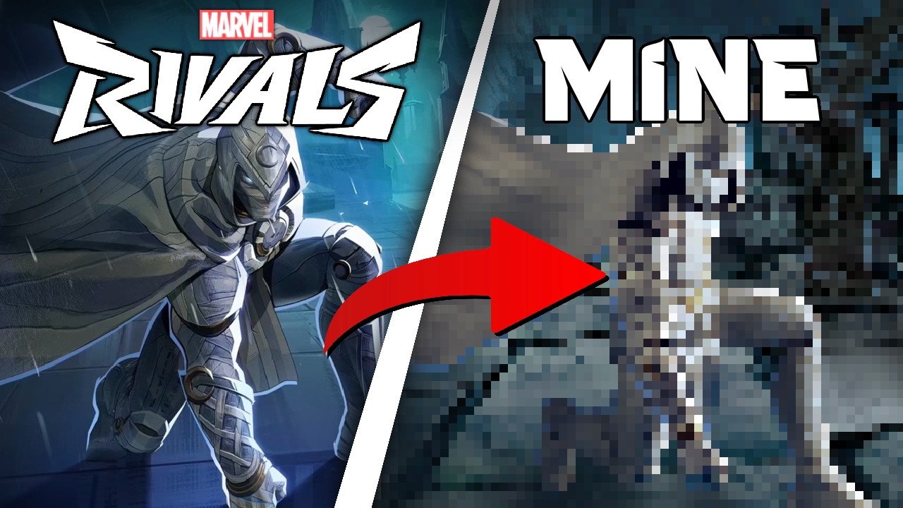 Recreating Marvel Rivals MVP Screens with ACTION FIGURES 2 - YouTube