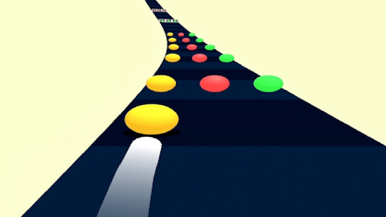 Color Road by VOODOO android gameplay walkthrough - pupugaming - YouTube