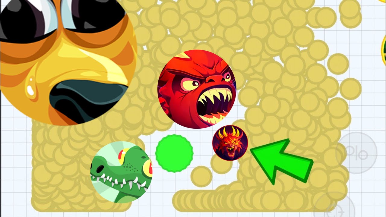 @Rainn98 & Sarok VS ALL (AGARIO MOBILE) - YouTube