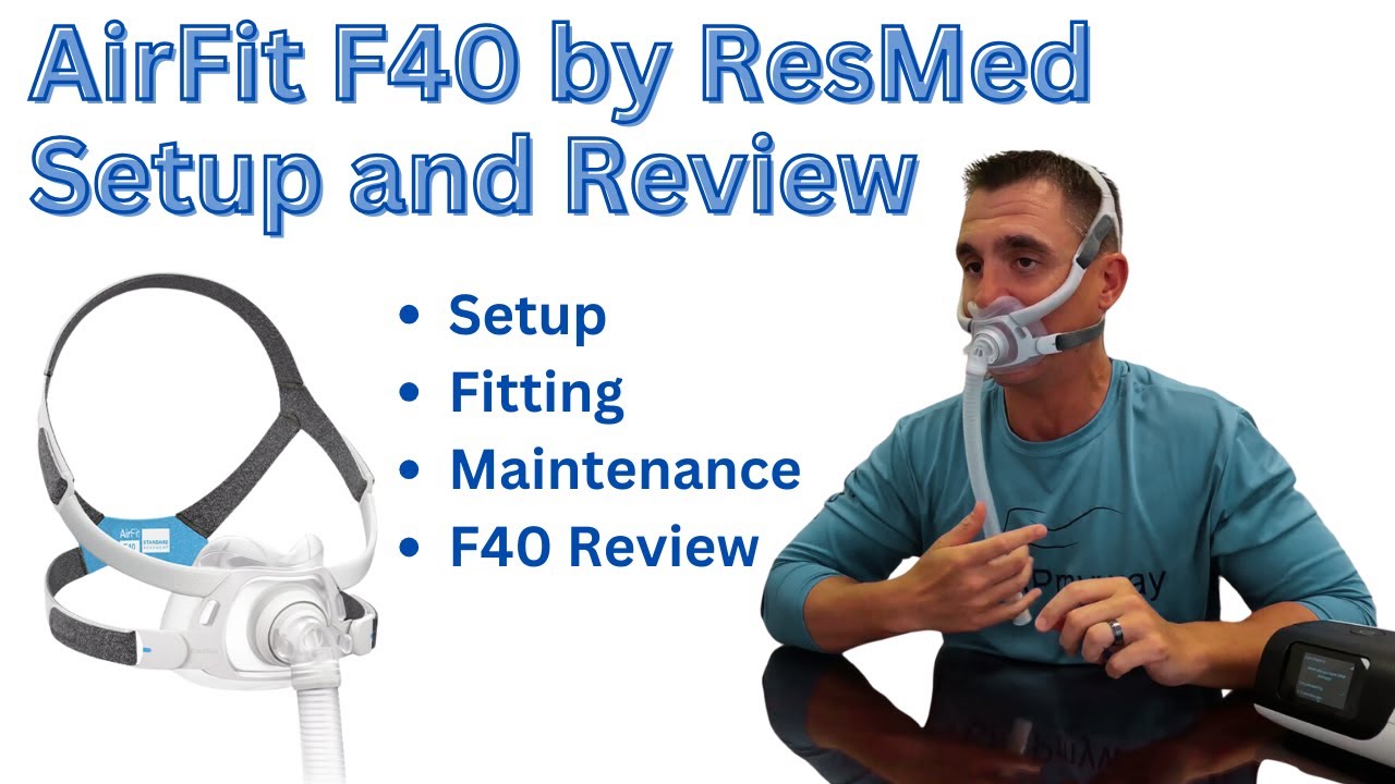 AirFit F40 Setup, Maintenance, and Review - YouTube