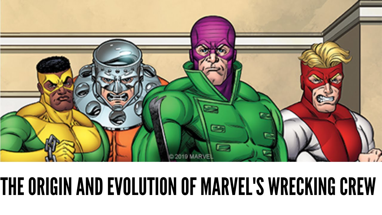 The Origin and Evolution of Marvel's Wrecking Crew - YouTube