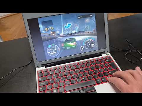 lenovo Thinkpad x100e - Restore and custom paint + Gaming