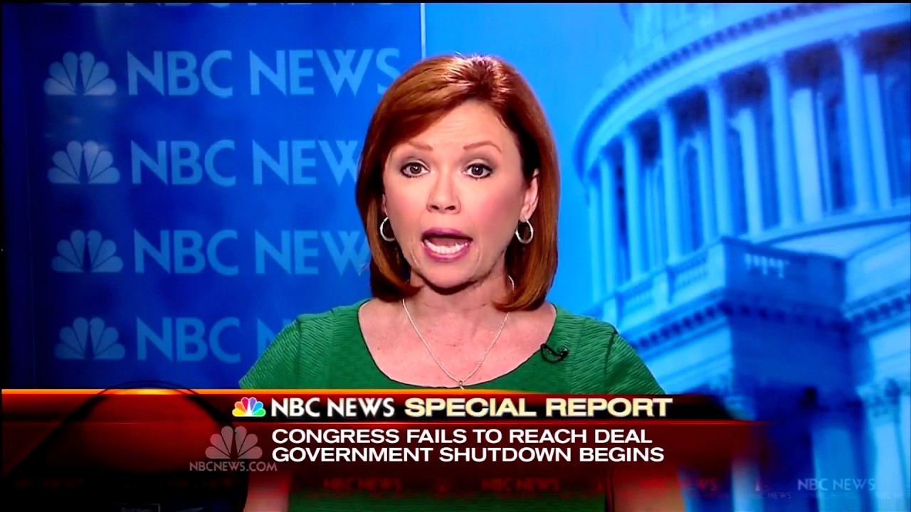 NBC News Special Report - Federal Government Shutdown - 12:01am 10/1 ...