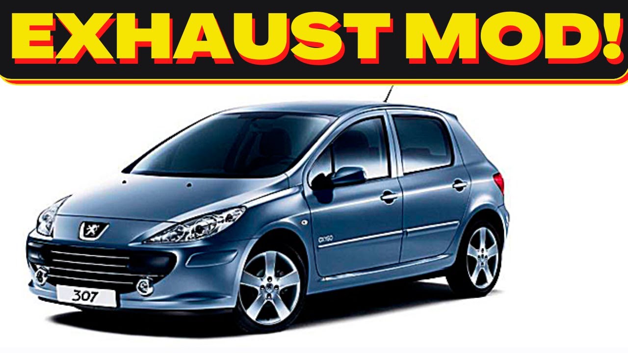 Peugeot 307 HDI exhaust center section to back box repair with no cat ...