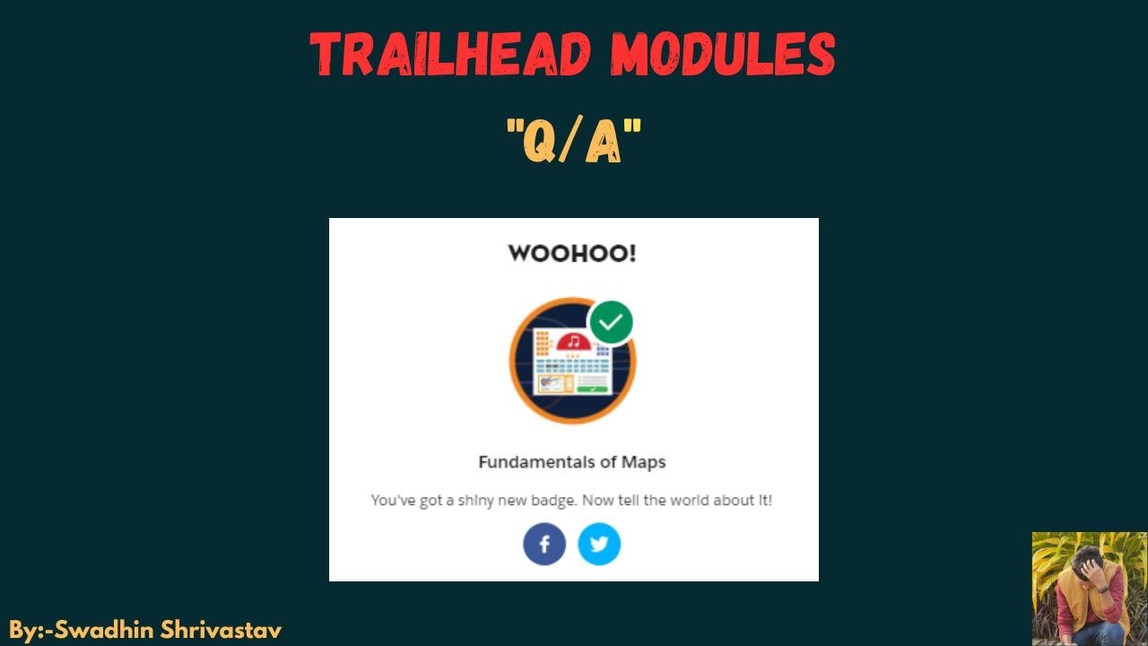 Fundamentals of Maps #salesforce #trailhead #crm - YouTube