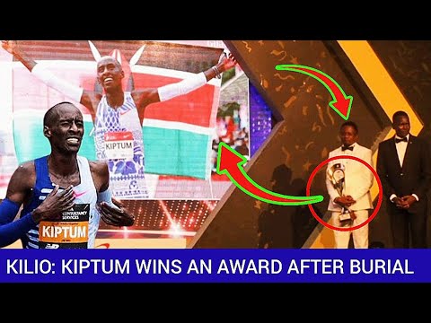 DRAMA As Kelvin Kiptum Wins An Award While He's Dead A Week After ...