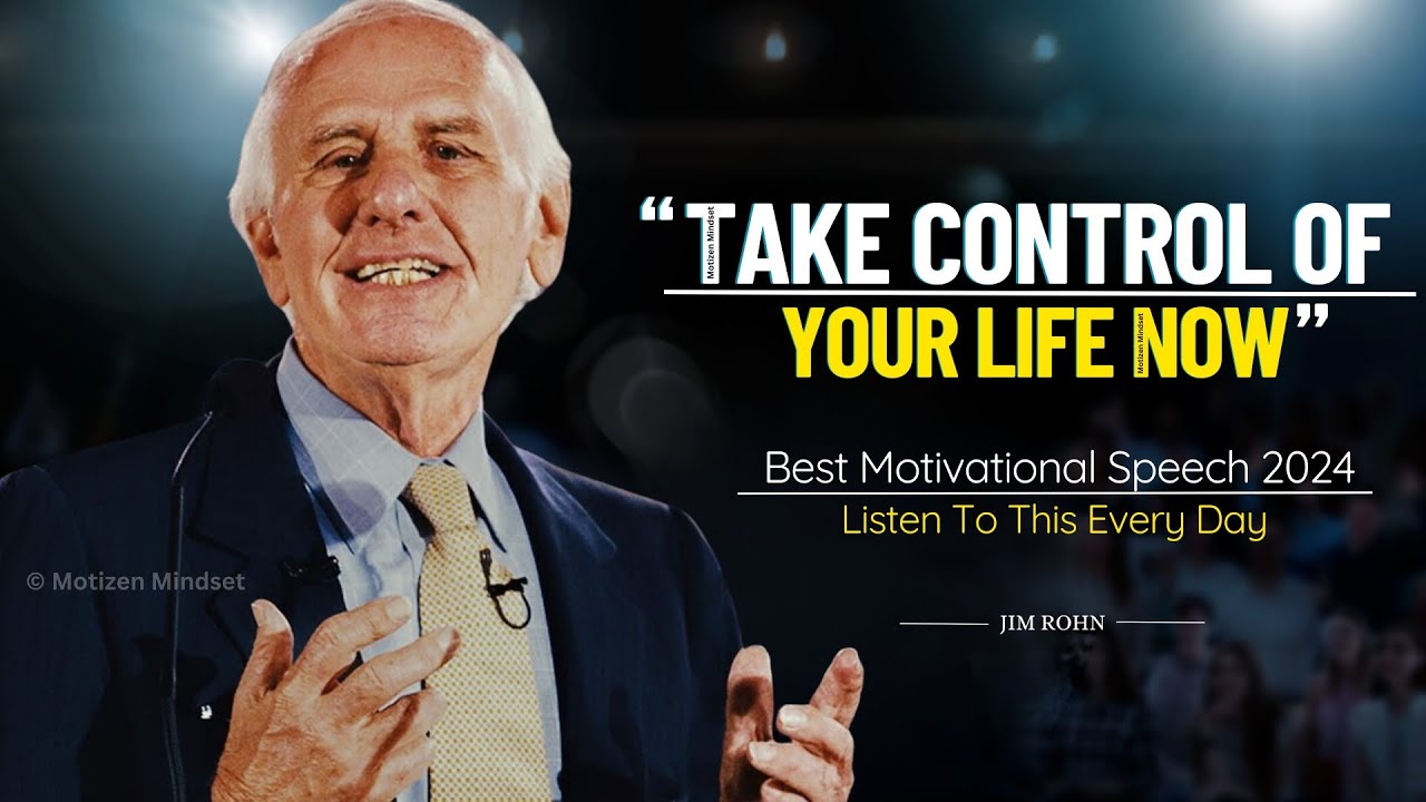 Jim Rohn - Take Control of Your Life NOW! | jim rohn motivational ...