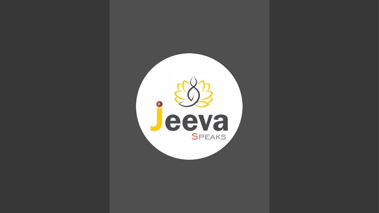 JEEVA SPEAKS is live! - YouTube