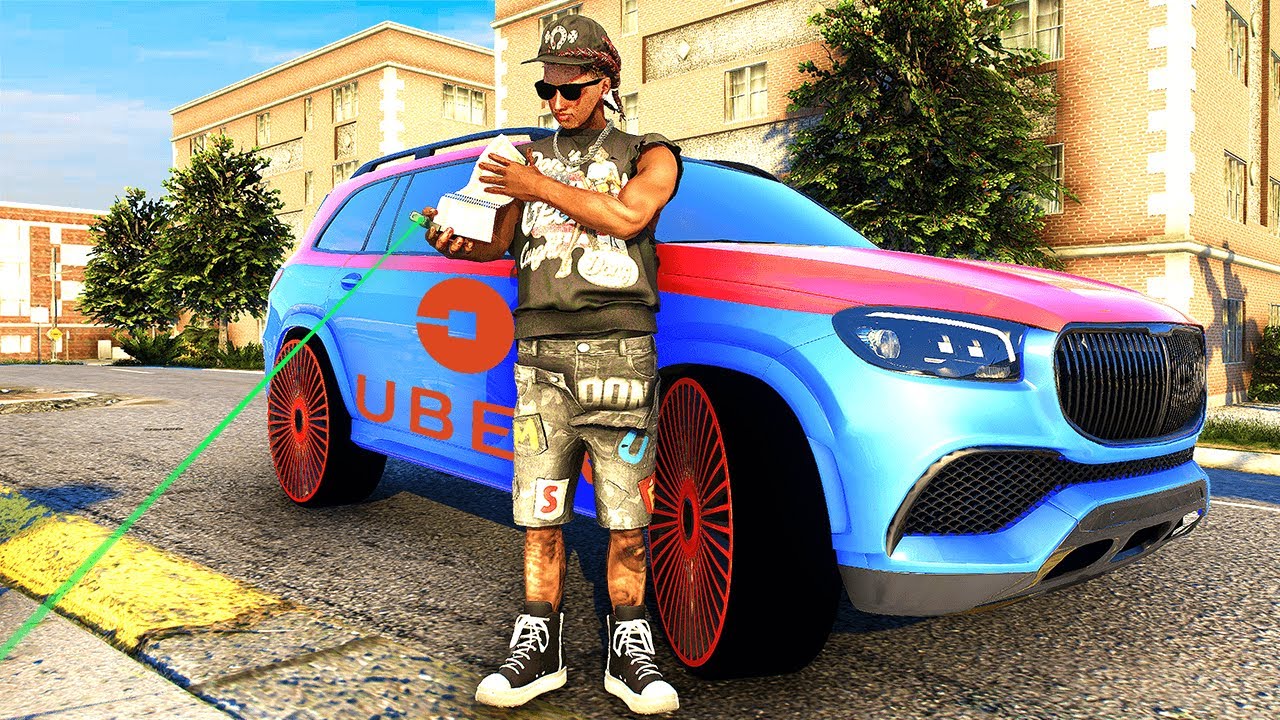 I BOUGHT A BULLETPROOF MAYBACH As Uber in GTA 5 RP - YouTube