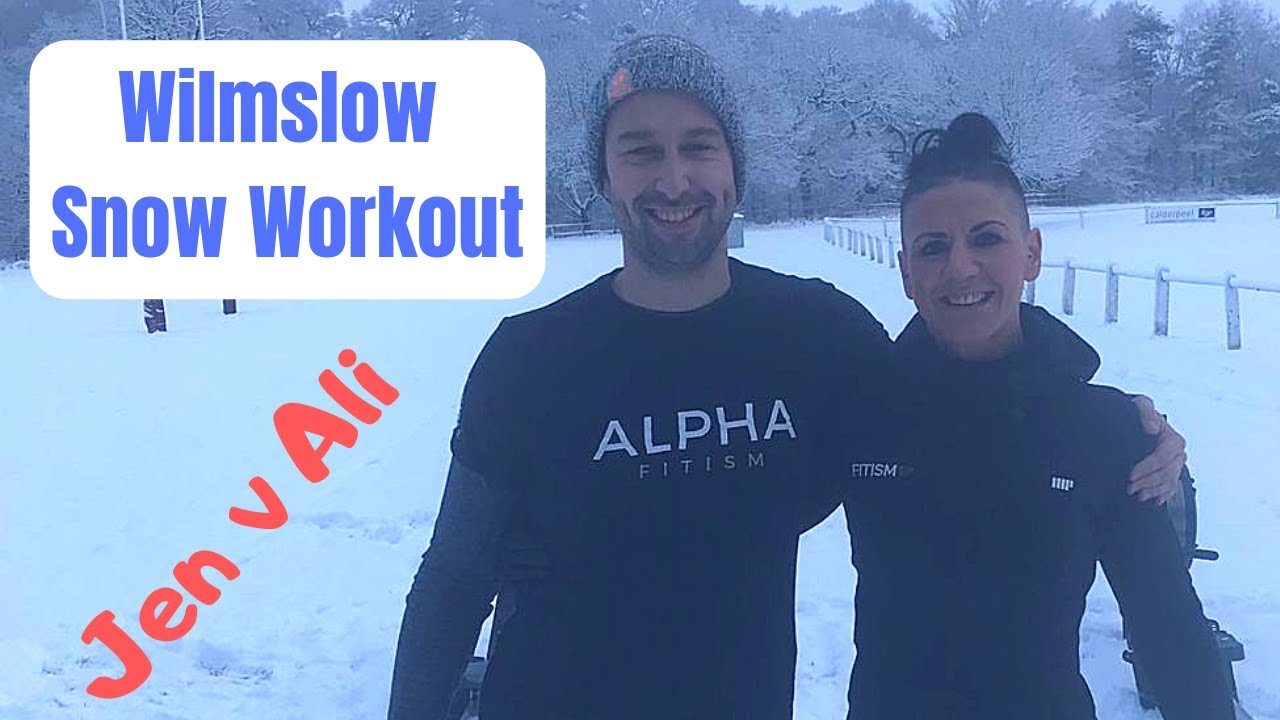 Wilmslow Snow Workout: Personal Trainer v Personal Trainer - YouTube