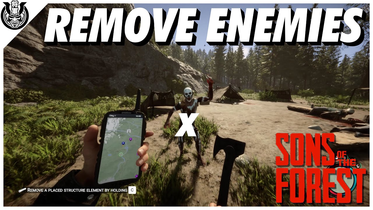 Sons of the Forest: How to remove enemies/ Empty Lobby. - YouTube