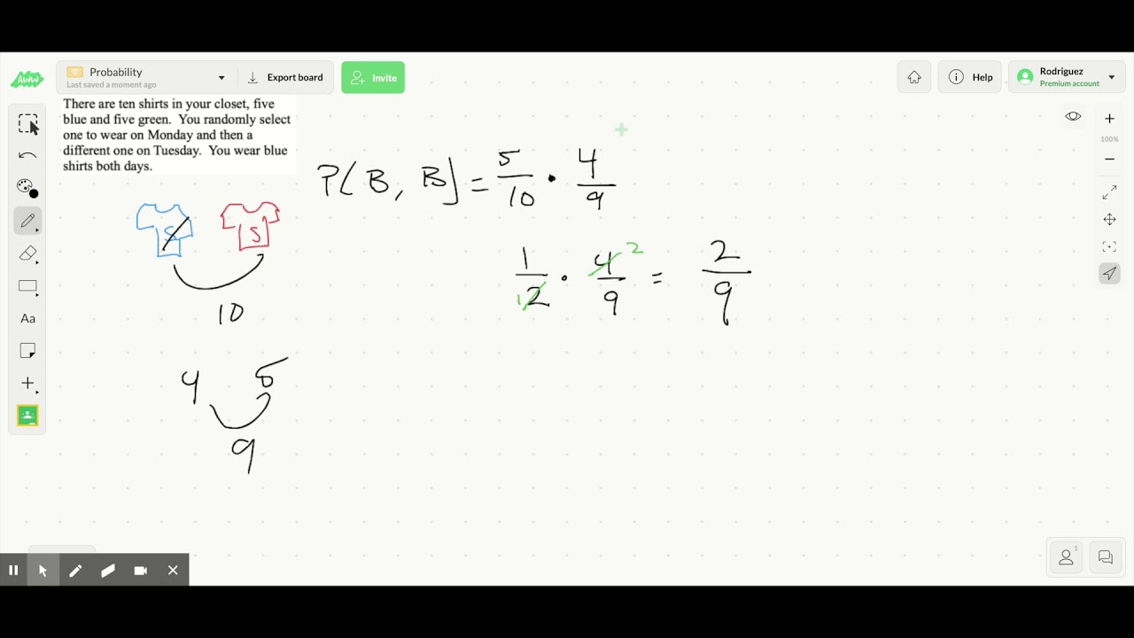 Calculating the Probability of Dependent Events - YouTube