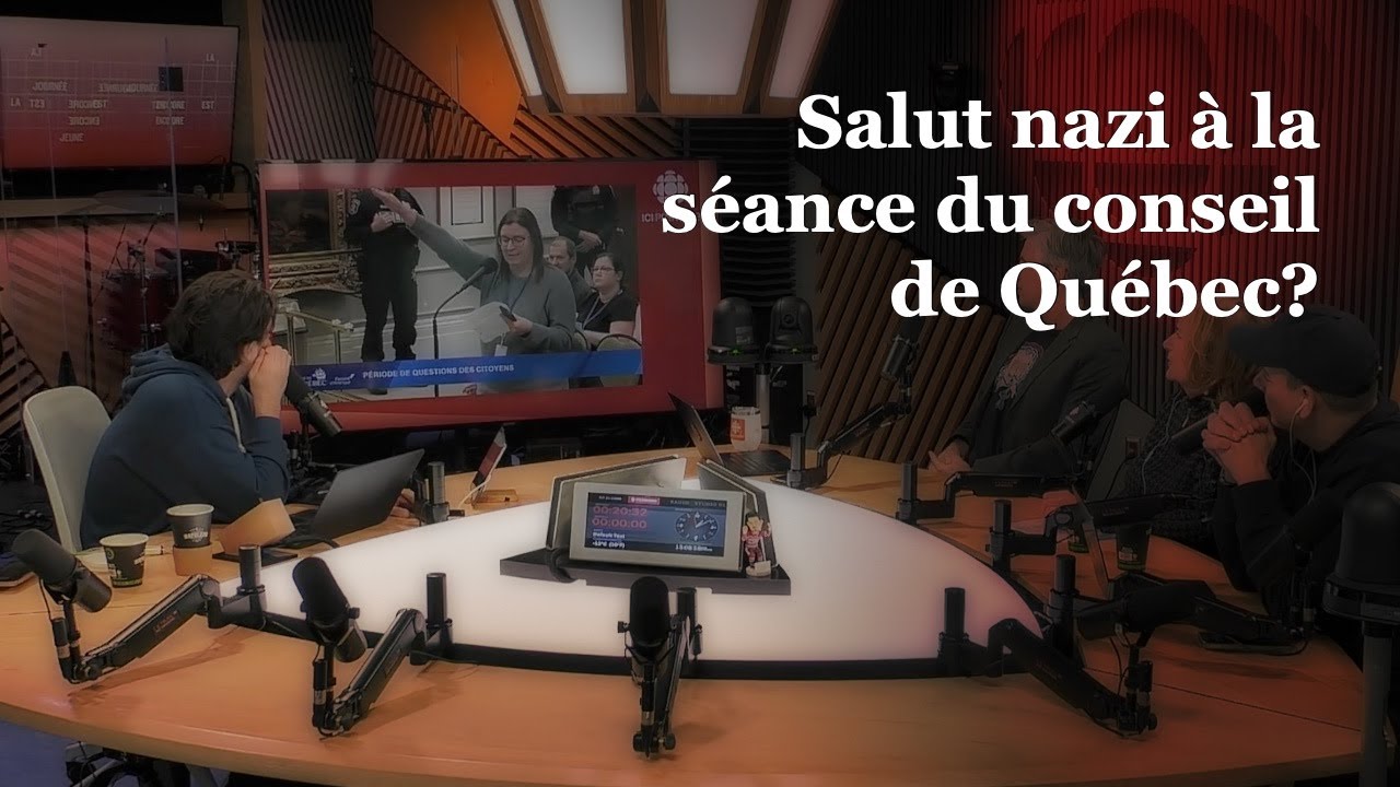 OLI 24/7 - Salut nazi à la séance du conseil de Québec? - YouTube