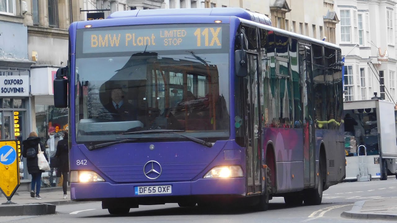 MAXED OUT!! | Mercedes-Benz O530 Citaro 842 (DF55 OXF) | Oxford Bus Co ...