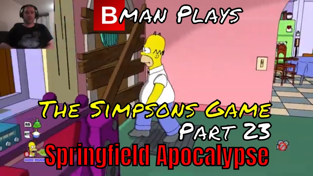 The Simpsons Game Part 23 - Alien Invasion VI - Springfield Apocalypse ...
