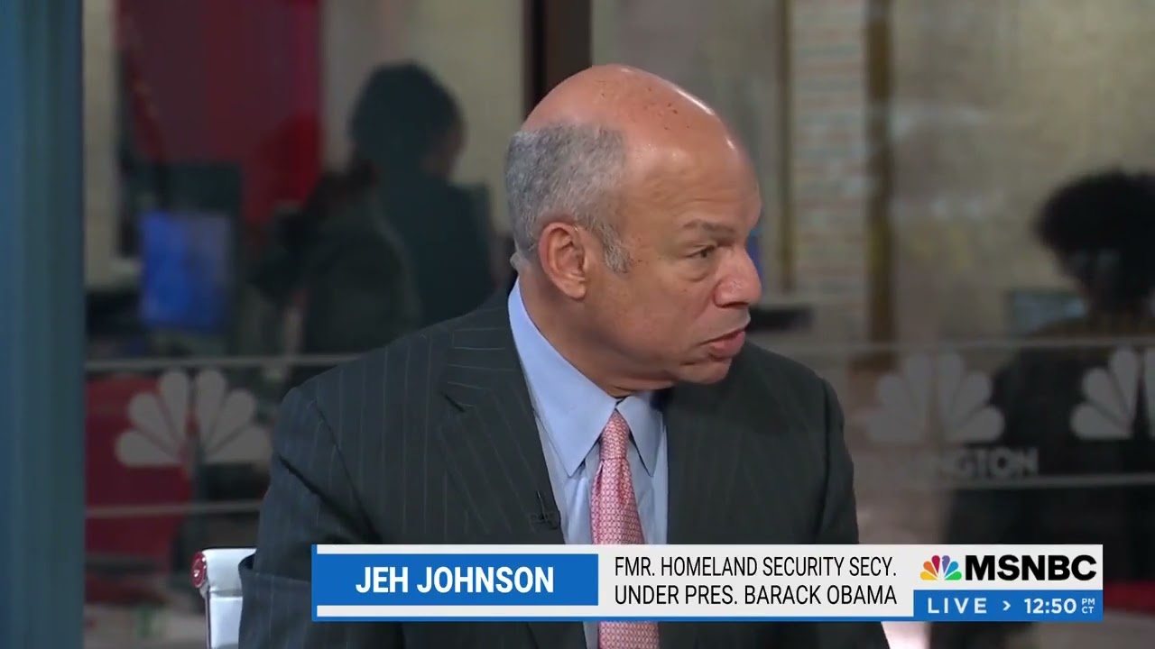 Fmr Obama Homeland Security Sec Jeh Johnson On Biden’s Border Crisis ...