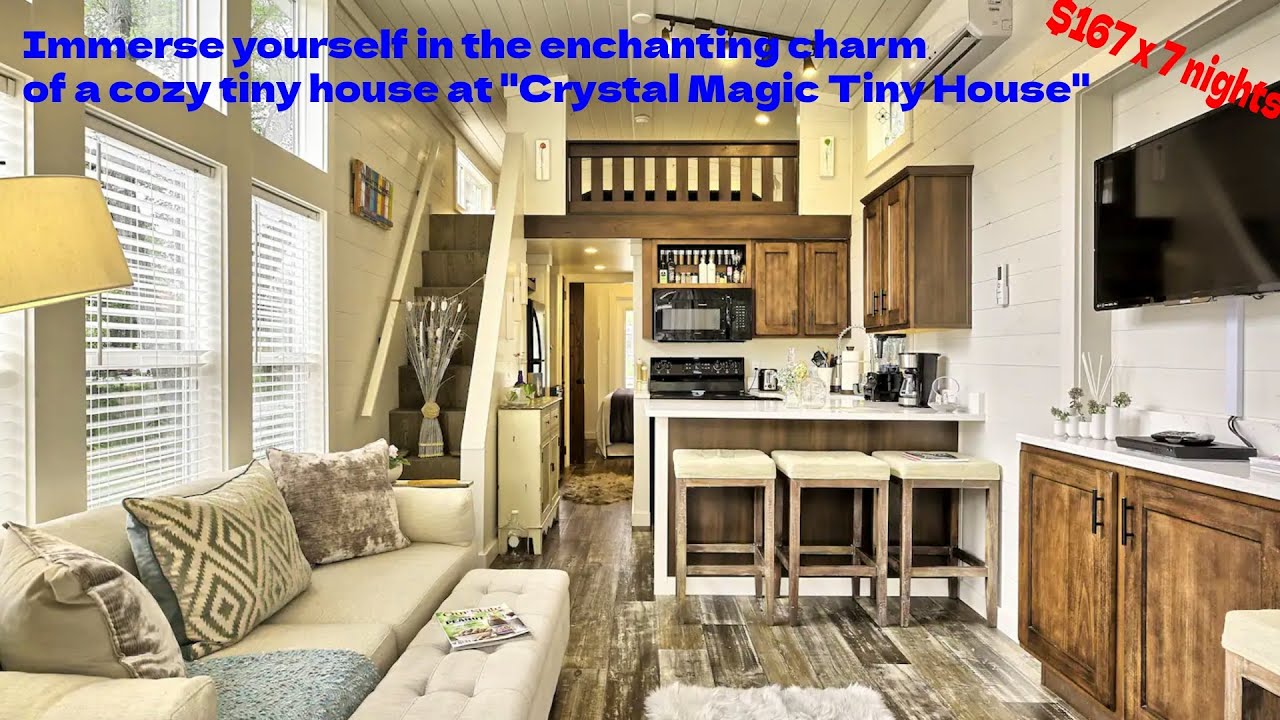 Immerse yourself in the enchanting charm of a cozy tiny house at ...