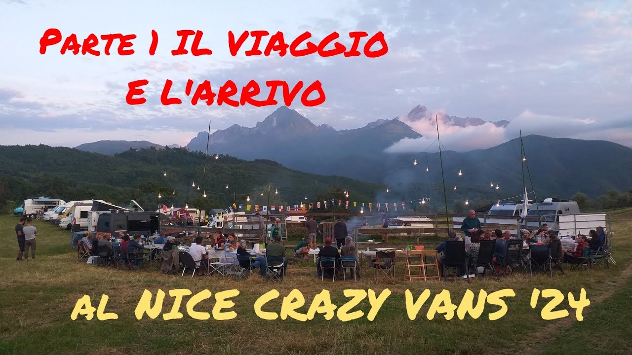 Arrivo al NICE CRAZY VANS 2024 ( il primo) - YouTube