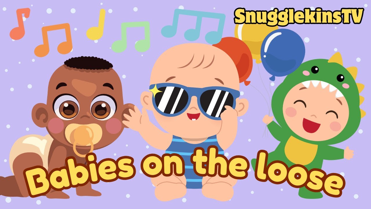 Babies on the Loose! 👶👶 | Sing Along with the Silly and Cute Baby Crew ...