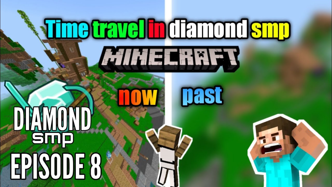 I build a time machine in diamond smp | minecraft diamond smp ep 8 ...