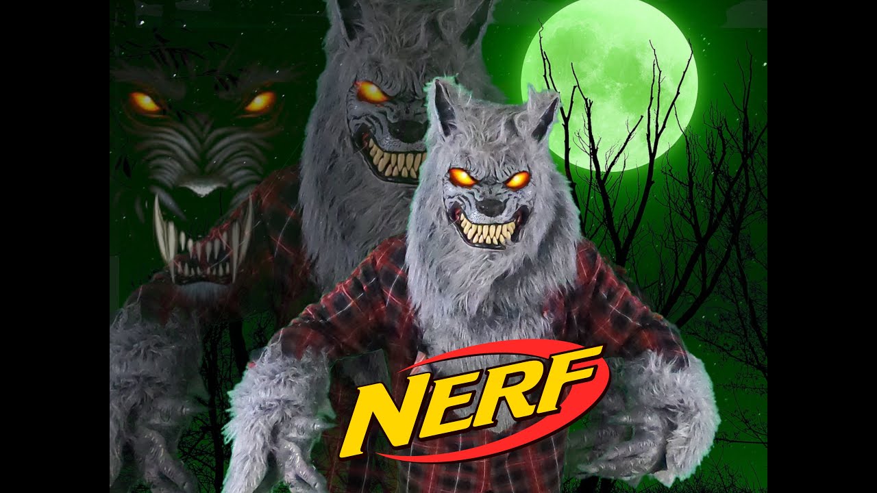 Werewolf Sneak Attack 10 | Monster Inside Me | Nerf Battle - YouTube
