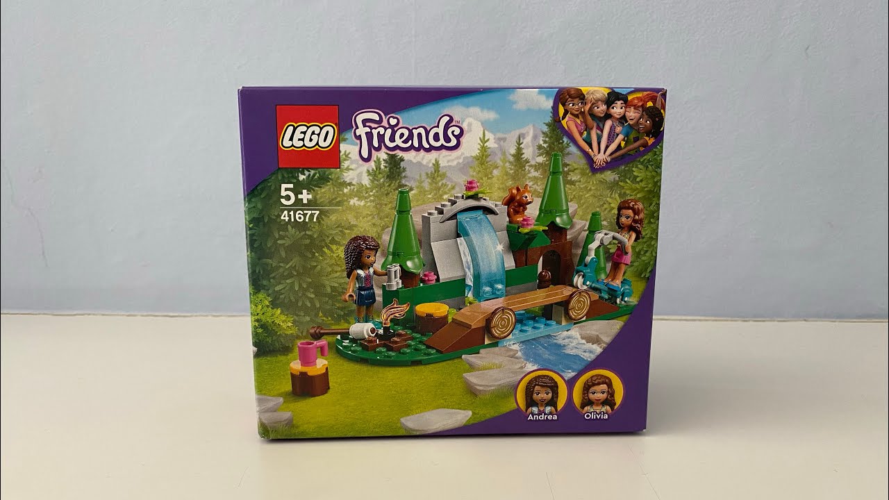 Lego Friends Forest Waterfalls Set Review. - YouTube