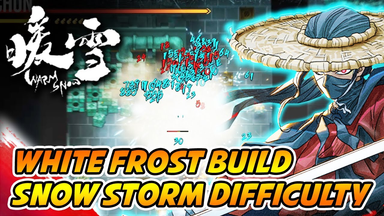 暖雪 WARM SNOW (SNOW STORM) ICY COLD WHITE FROST BUILD FULL RUN - YouTube