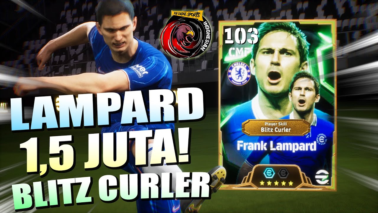 FRANK LAMPARD BLITZ CURLER 1,5 JUTA TERKUAT! SHOTNYA MENGERIKAN! BIKIN ...