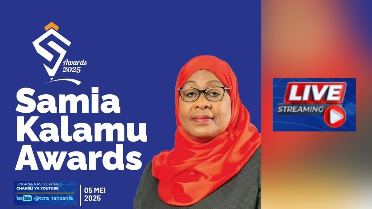 🔴 LIVE: SAMIA KALAMU AWARDS 2025 - YouTube