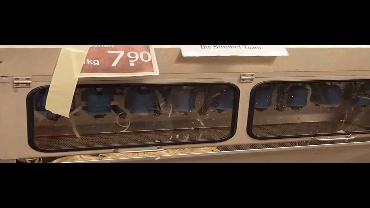 Giant German Asparagus Peeling Machine - YouTube