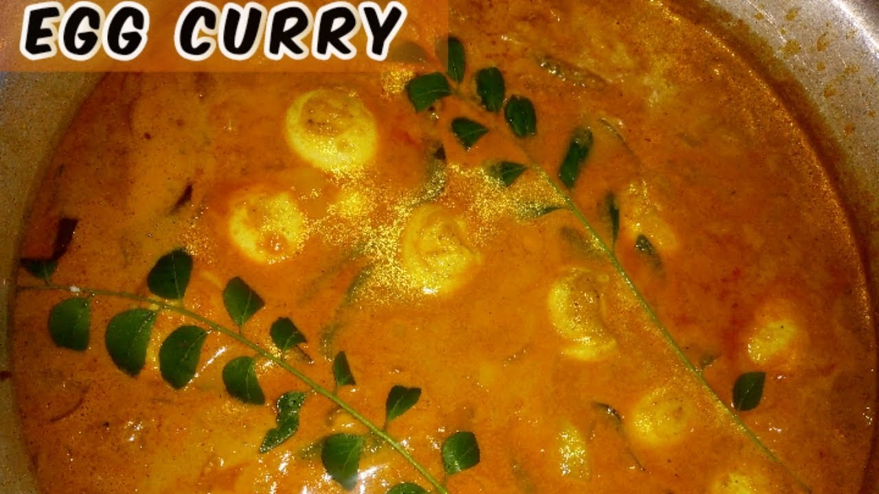Egg Curry in Tamil | Muttai Kuzhambu | Muttai Kolambu - YouTube