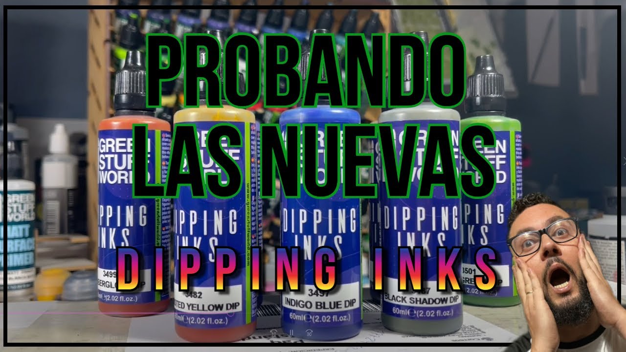 PROBANDO LAS NUEVAS DIPPING INKS | CHUSHAMMER - YouTube